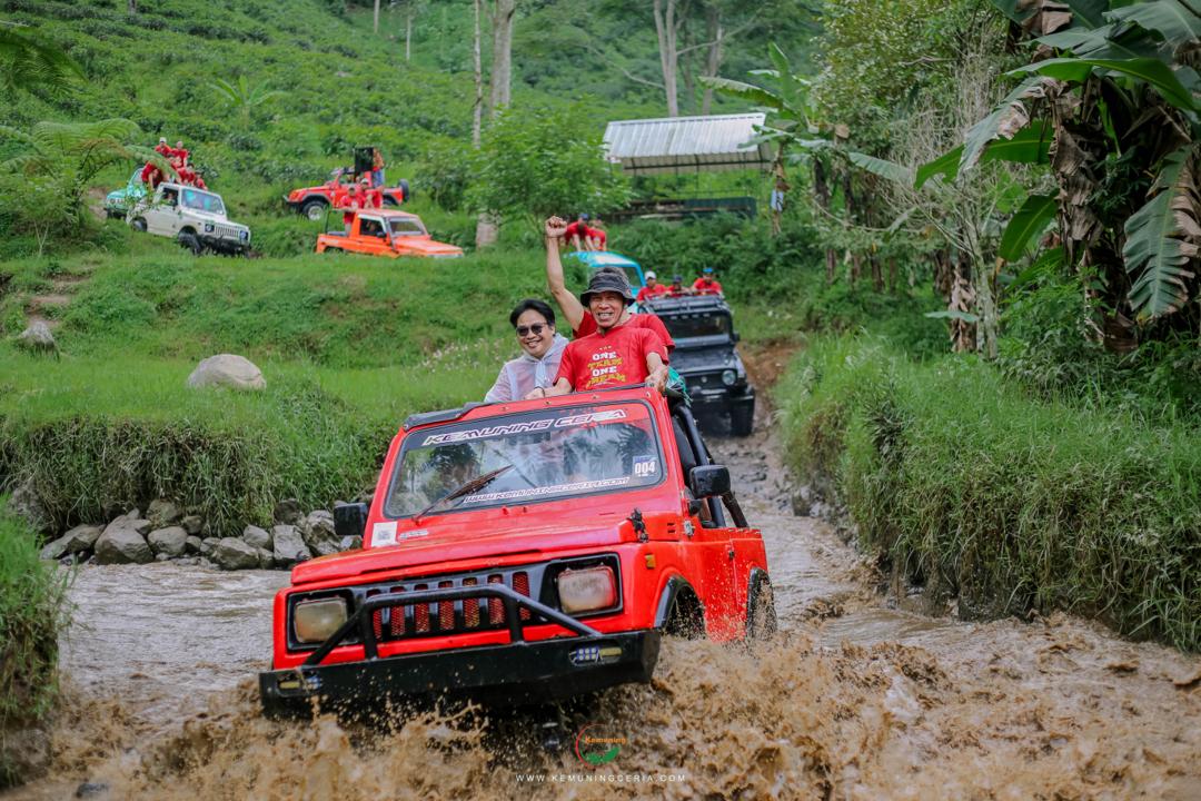 Wisata Kemuning - Outbound, Jeep Adventure dan River Tubing